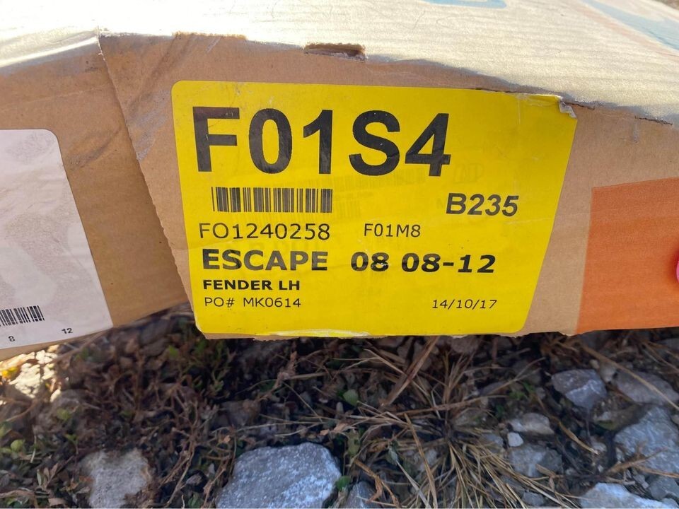 08-12 Ford Escape Driver Side LH Front Fender - New | eBay