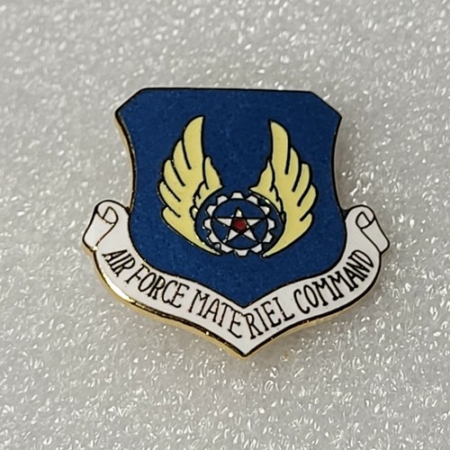 Authentic US Air Force Materiel Command Hat Pin Unit Crest Insignia DUI ...