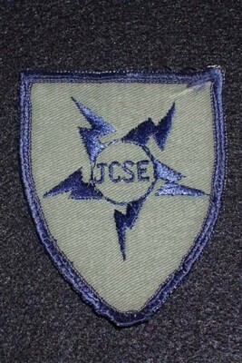 Vintage Joint Communications Support Element JCSE Patch Foreign Made ...