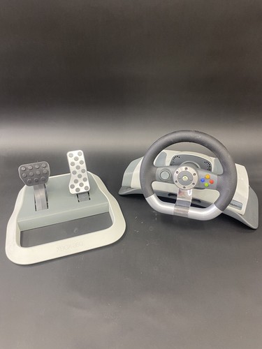 Xbox 360 Wireless Racing Wheel with Force Feedback Pedals - microsoft x ...