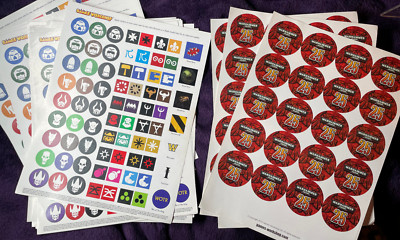 Games Workshop Decals Stickers - 25th Anniversary and Army Logos RARE ...