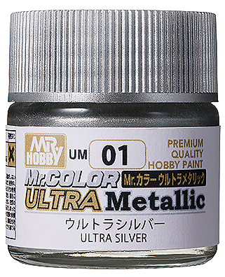 Mr. Hobby UM01 Mr. Color Ultra Metallic Silver Paint 10ml - US | eBay
