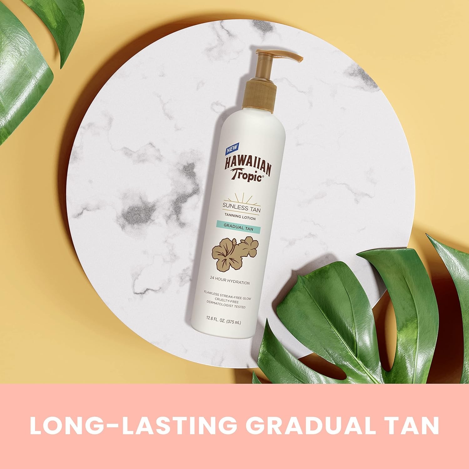 Hawaiian Tropic Gradual Tan Self Tanning Lotion, 12.6oz | Sunless ...