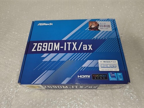 Asrock Z690M-ITX/Ax Mini-ITX Motherboard Used WiFi RGB BIOS Updated ...