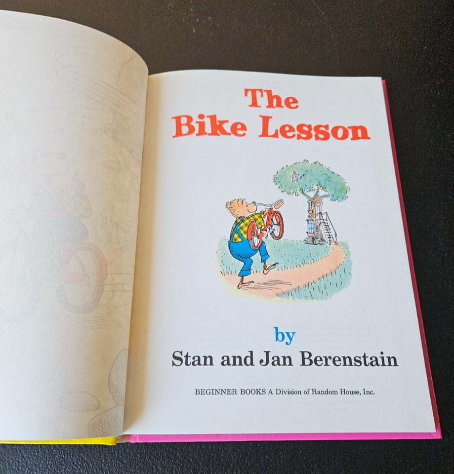THE BIKE LESSON BY STAN AND JAN BERENSTAIN. DR.SEUSS. 1992 RANDOM HOUSE ...