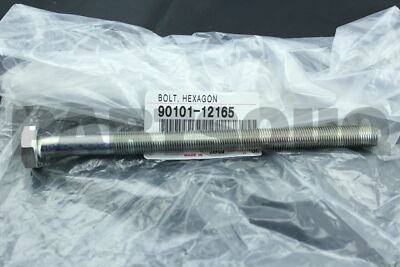 9010112165 Genuine Toyota BOLT, HEXAGON(FOR ANCHOR ARM ADJUSTING) 90101 ...
