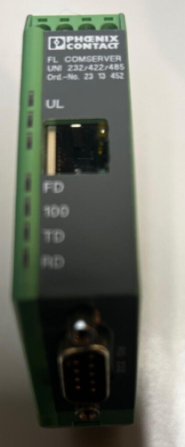 PHOENIX CONTACT FL COMSERVER UNI 232/422/485 / FLCOMSERVERUNI232422485 ...