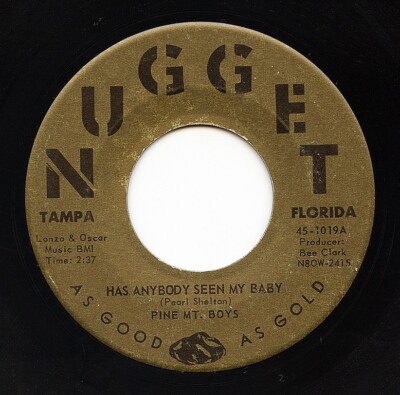 HEAR- Rare Bluegrass 45 - Pine Mt. Boys - Has Anybody Seen My Baby ...