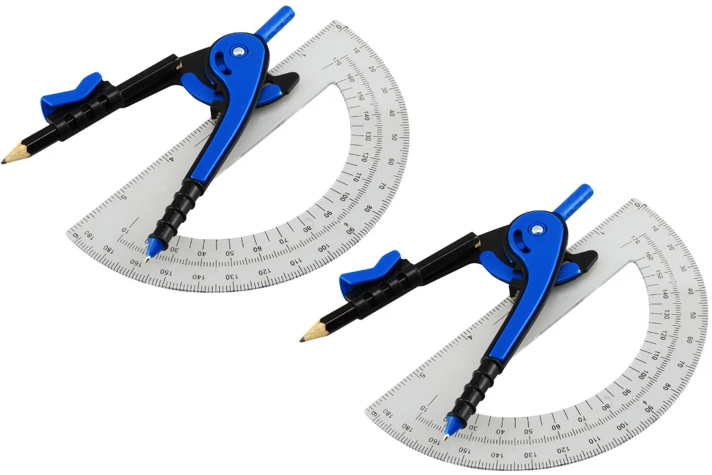 Protractor Compass Set