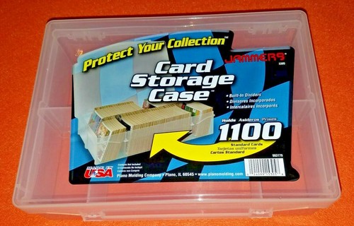 Sports Plastic Card Storage Trading Card Case Box holds 1100 Jammers ...