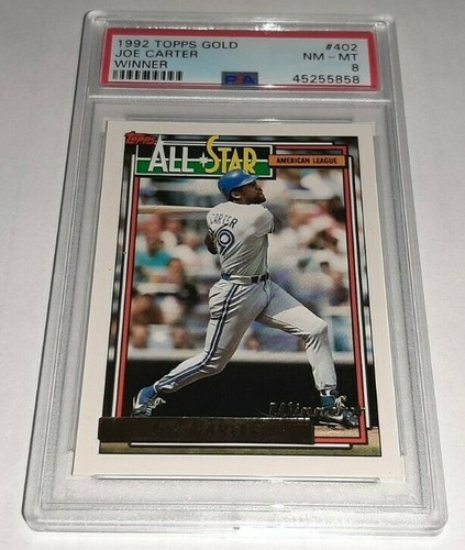 1992 Topps - All-Star Gold #402 Joe Carter for sale online | eBay