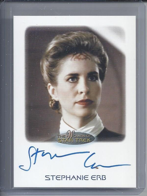 STEPHANIE ERB 2021 RITTENHOUSE THE WOMEN OF STAR TREK AUTO AUTOGRAPH | eBay