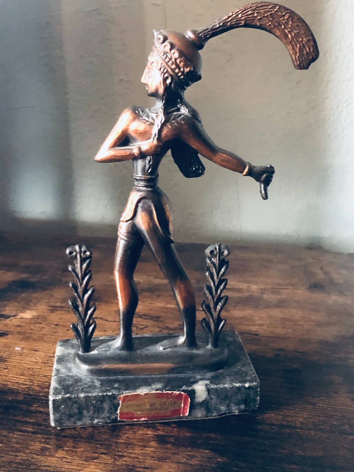 Prince of the Lilies of Knossos Sculpture, Statue- Minoan, Knossos | eBay