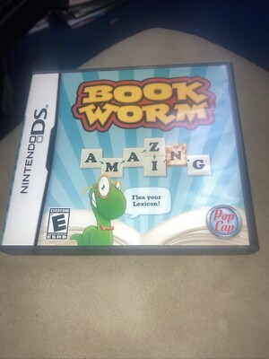 Popcap Nintendo DS Game Bookworm Video Game Kids Children’s Game ...