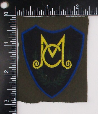 Vintage DUTCH NETHERLANDS ARMY MOBILE COLUMN PATCH Woven Unused ...