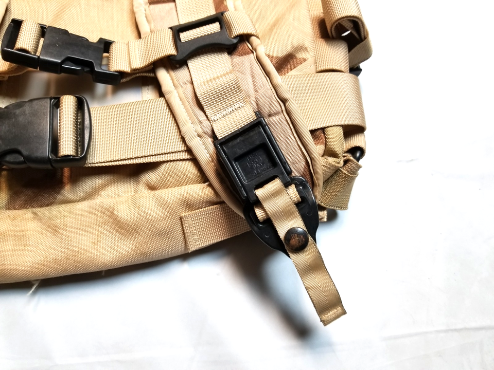 USGI Military MOLLE II 3-Day Assault Pack Desert 3-Color NO STIFFENER ...