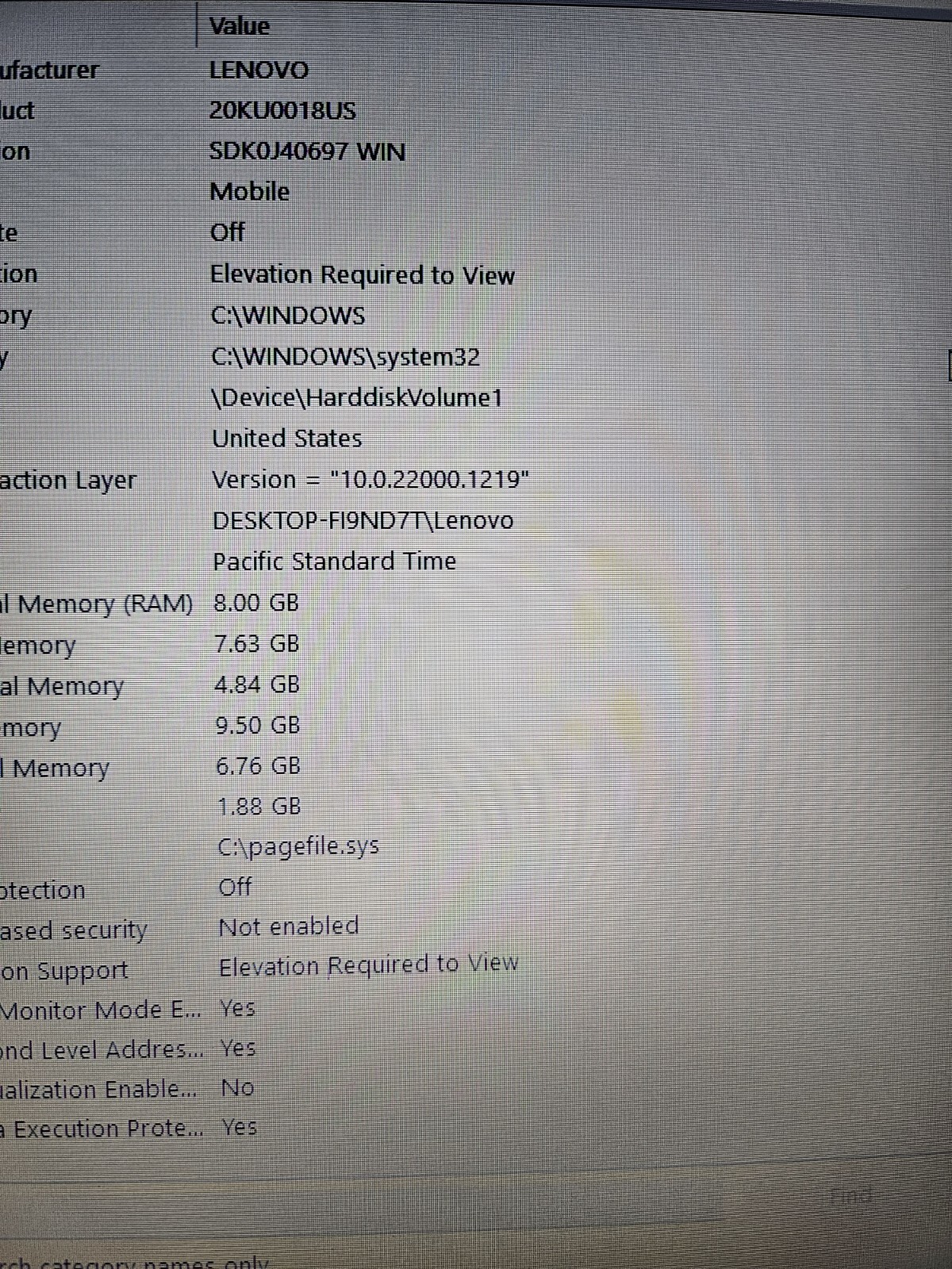 Lenovo Thinkpad E485 14" AMD Ryzen 3 2200U 2.50GHz 8GB RAM 500GB HDD ...