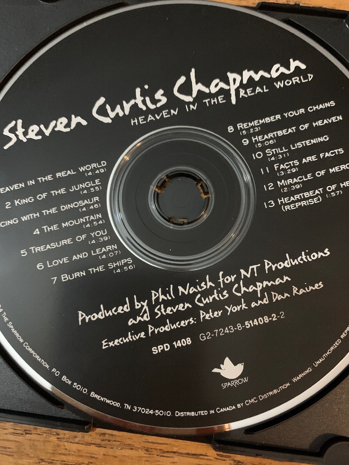 Stephen Curtis Chapman Heaven In The Real World CD | eBay