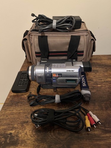 Sony DCR-TRV340 Digital8 Hi8 8mm Video8 Camcorder VCR Player Video Transfer | eBay