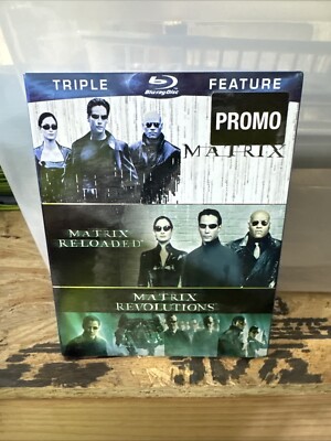 The Matrix Triple Feature Blu-ray with Slipcover | eBay