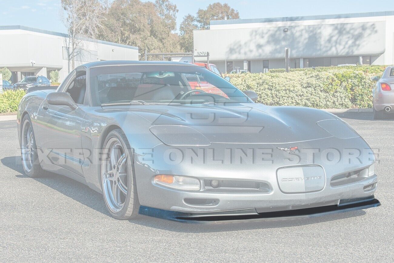 EOS Performance Front Bumper Lip Spoiler ABS Splitter For Corvette C5 ...
