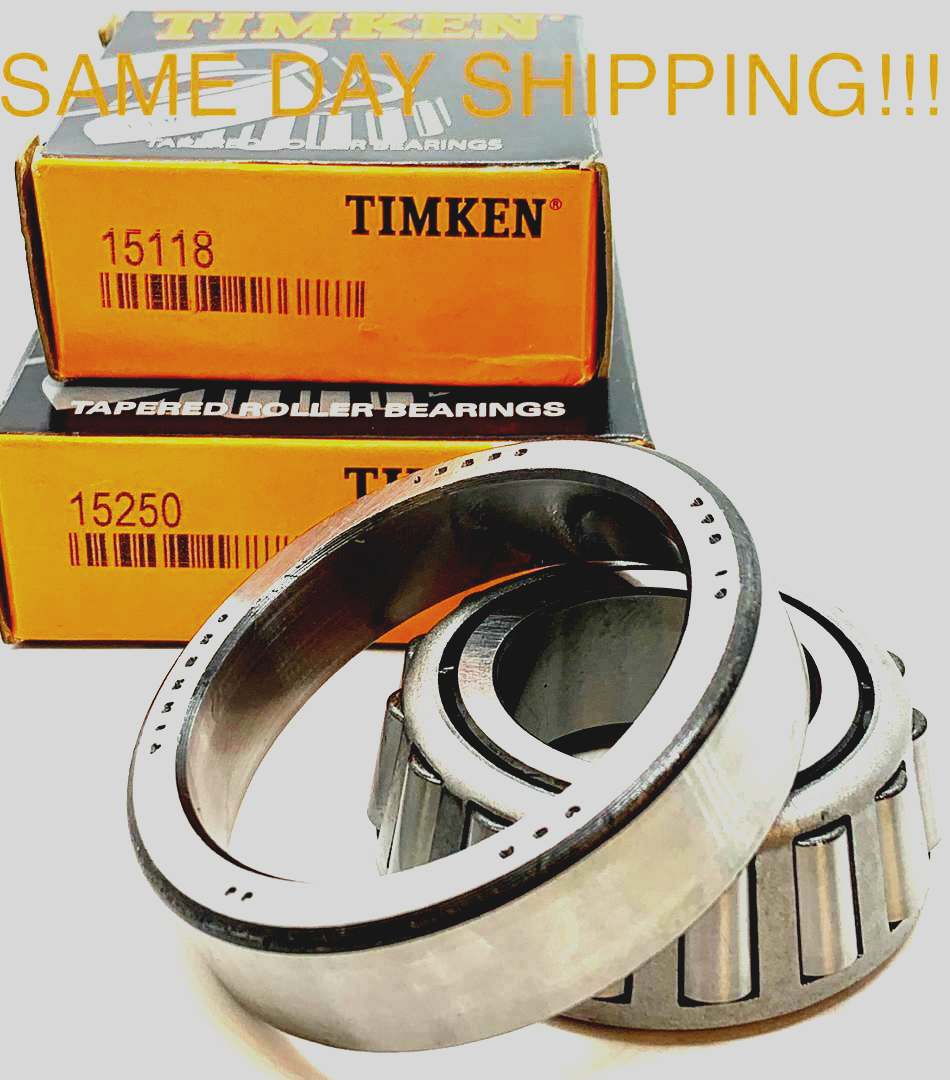 TIMKEN MADE IN USA 15118 15250 TAPERED ROLLER BEARING 1.1895x2.5x0.8125 ...