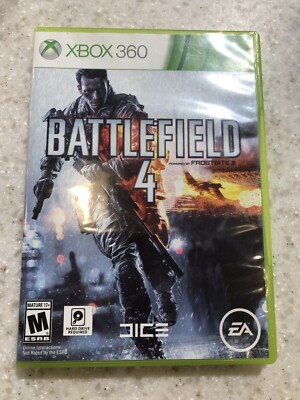 BATTLEFIELD 4 FOUR X-BOX XBOX 360 SYSTEM GAME DISC, INSERT AND CASE NES ...