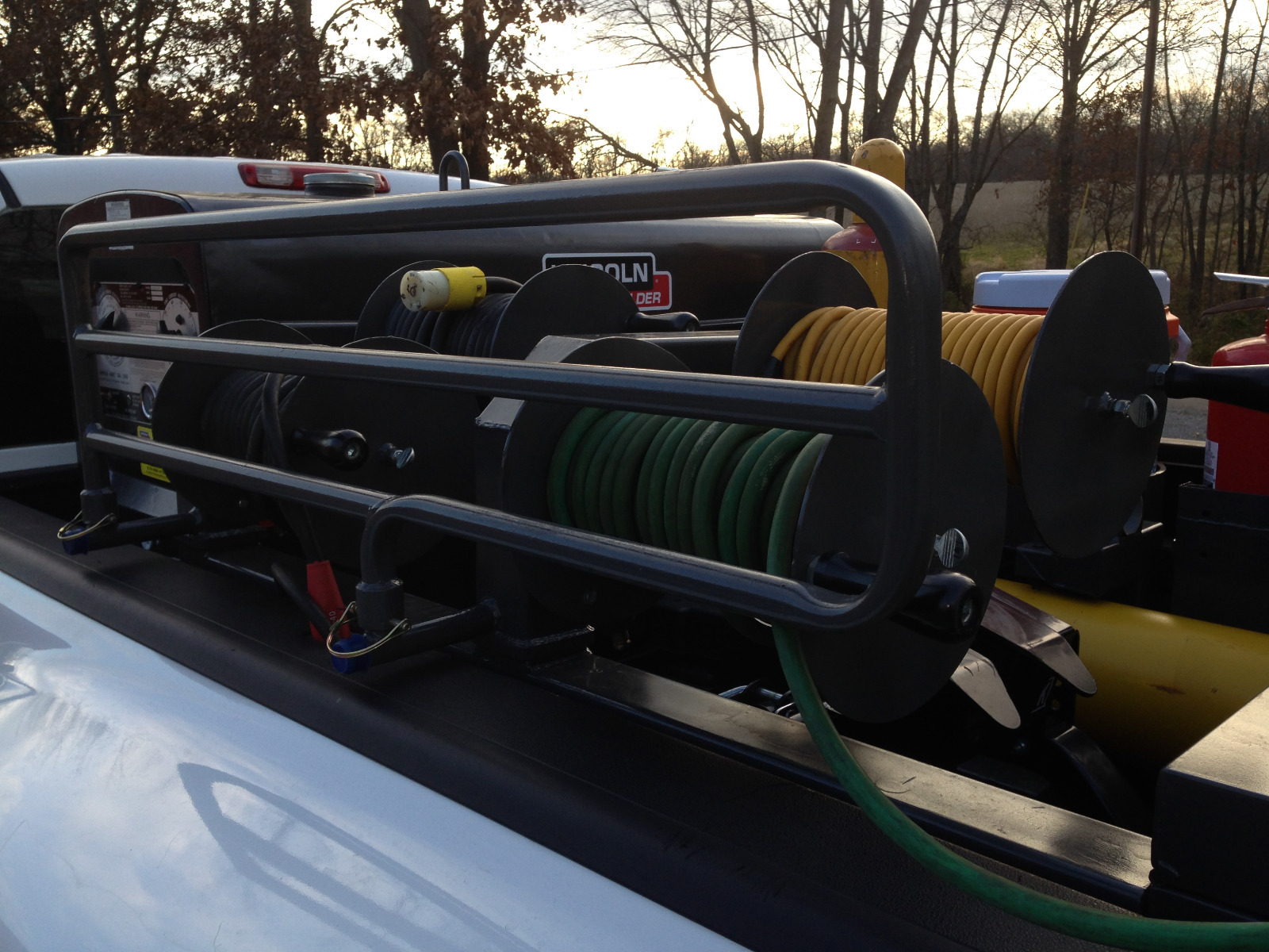 Welding Truck Frame Plans, Leads Reels Setup. Plans For Your Pipeliner ...