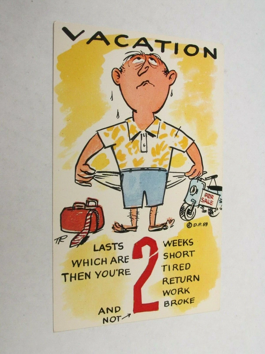 Return From Vacation Cartoons