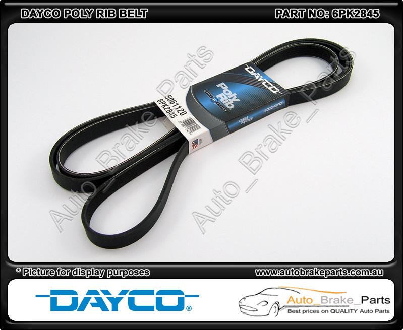 Dayco Poly Rib Drive Belt for HOLDEN BERLINA VT 3.8L V6 S/C L67 ...