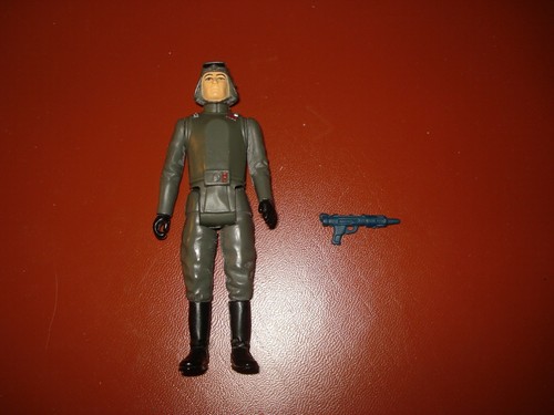 1980 STAR WARS 3-3/4" FIGURE AT-AT COMMANDER WITH w/WEAPON,C-9+++ PAINT ...