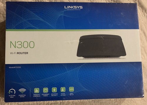 Linksys N300 WiFi Router *BRAND NEW* SEALED, Model E1200 | eBay