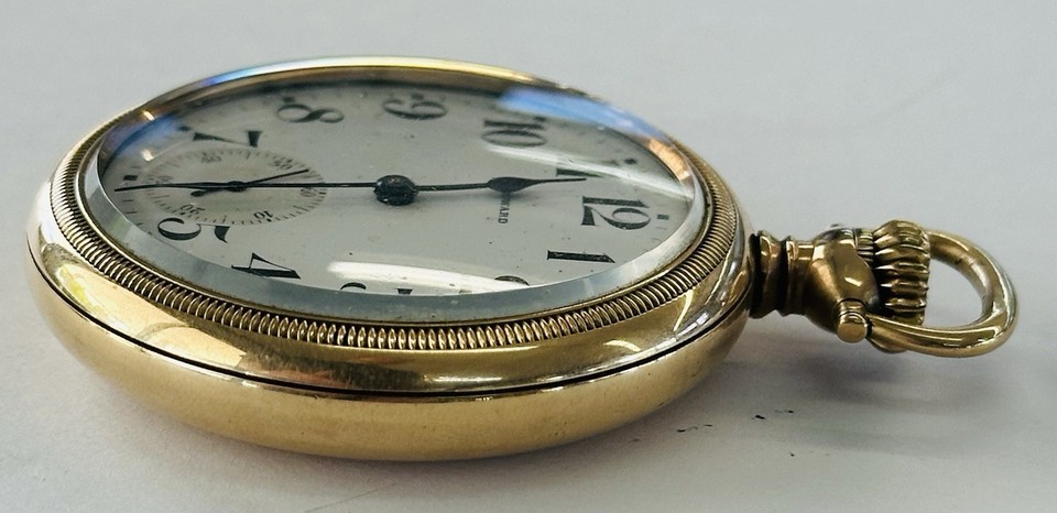 Howard Railroad Chronometer 1175 Gold Filled Pocket Watch 21 Jewels ...
