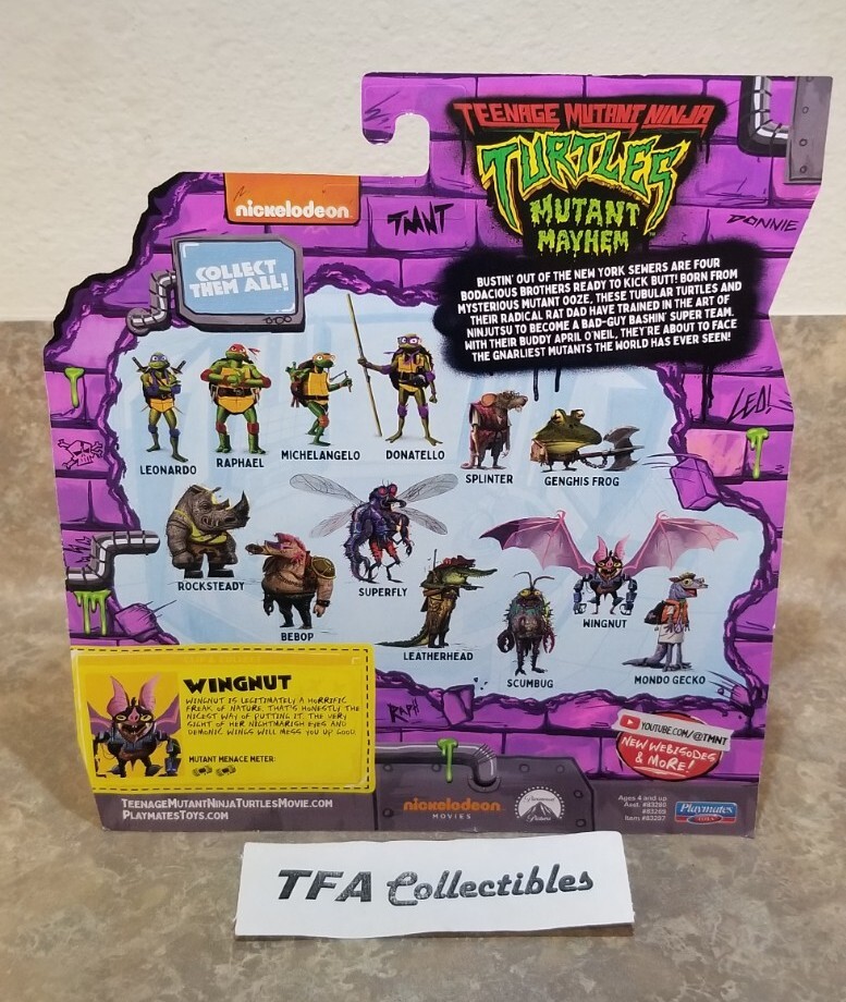 Teenage Mutant Ninja Turtles Wingnut Teenage Mutant Ninja Turtles