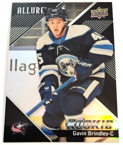 2024-25 GAVIN BRINDLEY Black Rainbow Rookie Columbus Blue Jackets #136 ...