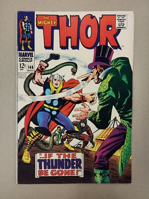 Thor #146 Key Inhumans origin;(early app.) Silver Age 1966. J4 | eBay