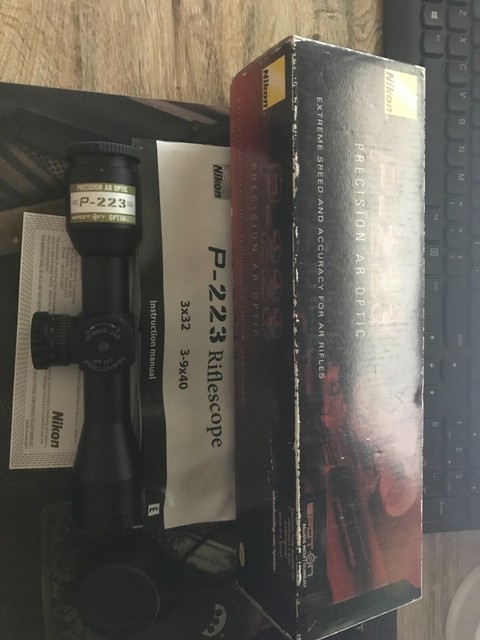 Nikon P-223 3x32 Rifle Scope for sale online | eBay