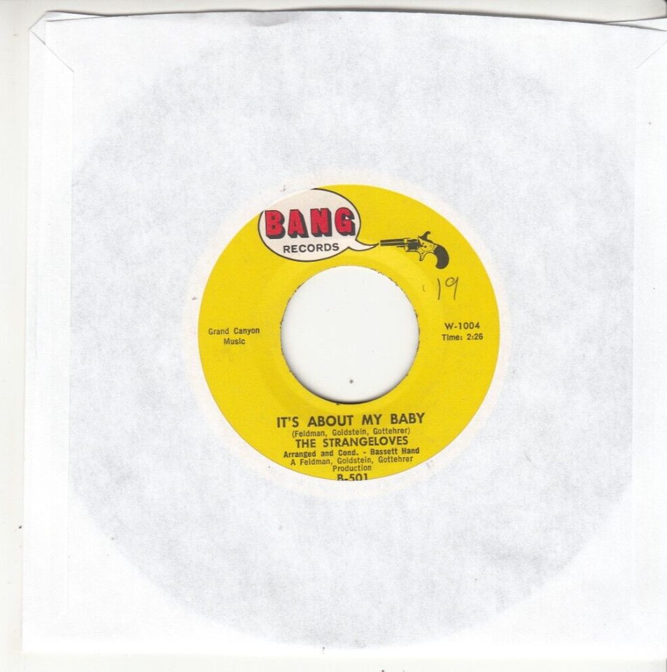 THE STRANGELOVES - I WANT CANDY - ORIGINAL BANG RECORDS 45 | eBay