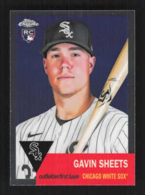 Gavin Sheets RC 2022 Topps Chrome Platinum Anniversary Chicago White ...