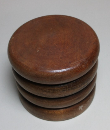 VINTAGE WATCHMAKER WOOD POLISHING BLOCK STACKABLE JEWELER BENCH REPAIR ...