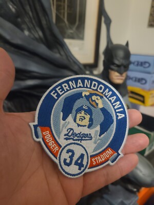 Fernando Valenzuela Ferandomania Los Angeles Dodgers Memorial Patch For ...