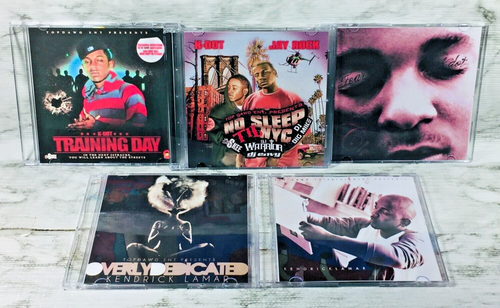 (K-DOT) KENDRICK LAMAR (5) MIXTAPES MIX CD (PROMO) CD LOT!! (1ST FIVE ...