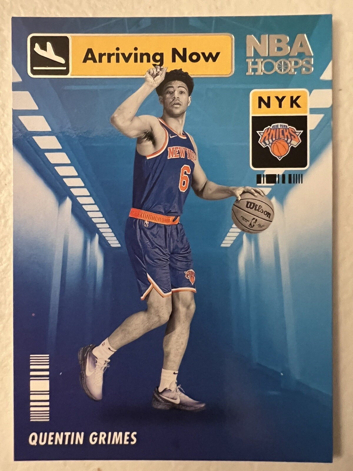 2021-22 NBA Hoops Arriving Now NYK RC Quentin Grimes New York Knicks | eBay
