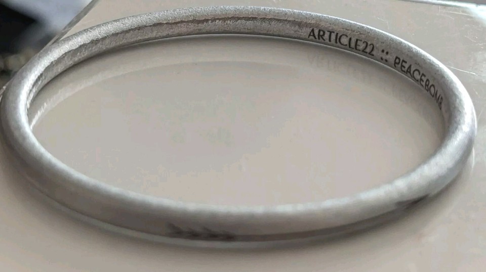 Dropped Made in Laos Bracelet Peacebomb Article22 Vietnam Made Unexploded Bomb | eBay