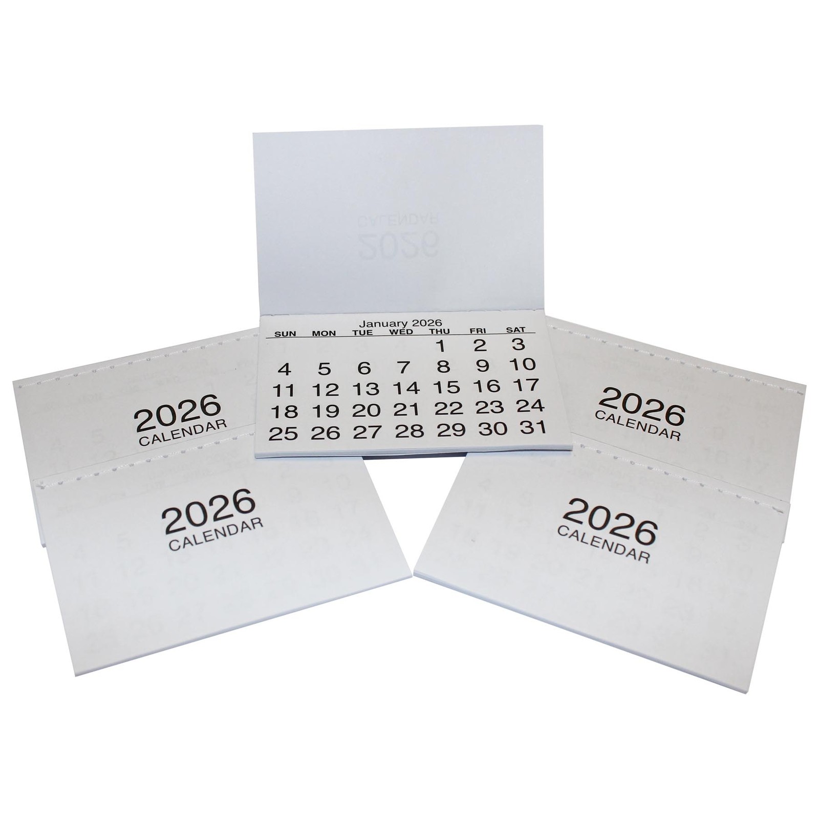 2026 Mini Calendar Tabs Month to View Offices Classrooms Kids Crafts 5 ...