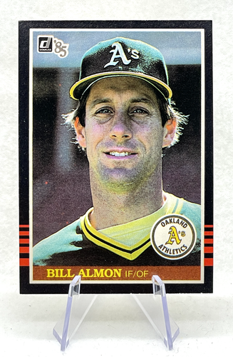 Bill Almon 1985 Donruss #589 Oakland Athletics | eBay
