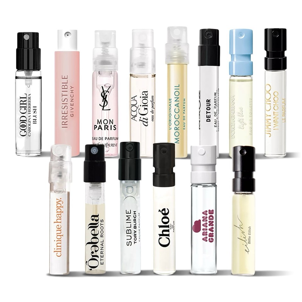 ULTA Stunning Scents of the Season Fragrance SAMPLER Perfume Set Kit w ...