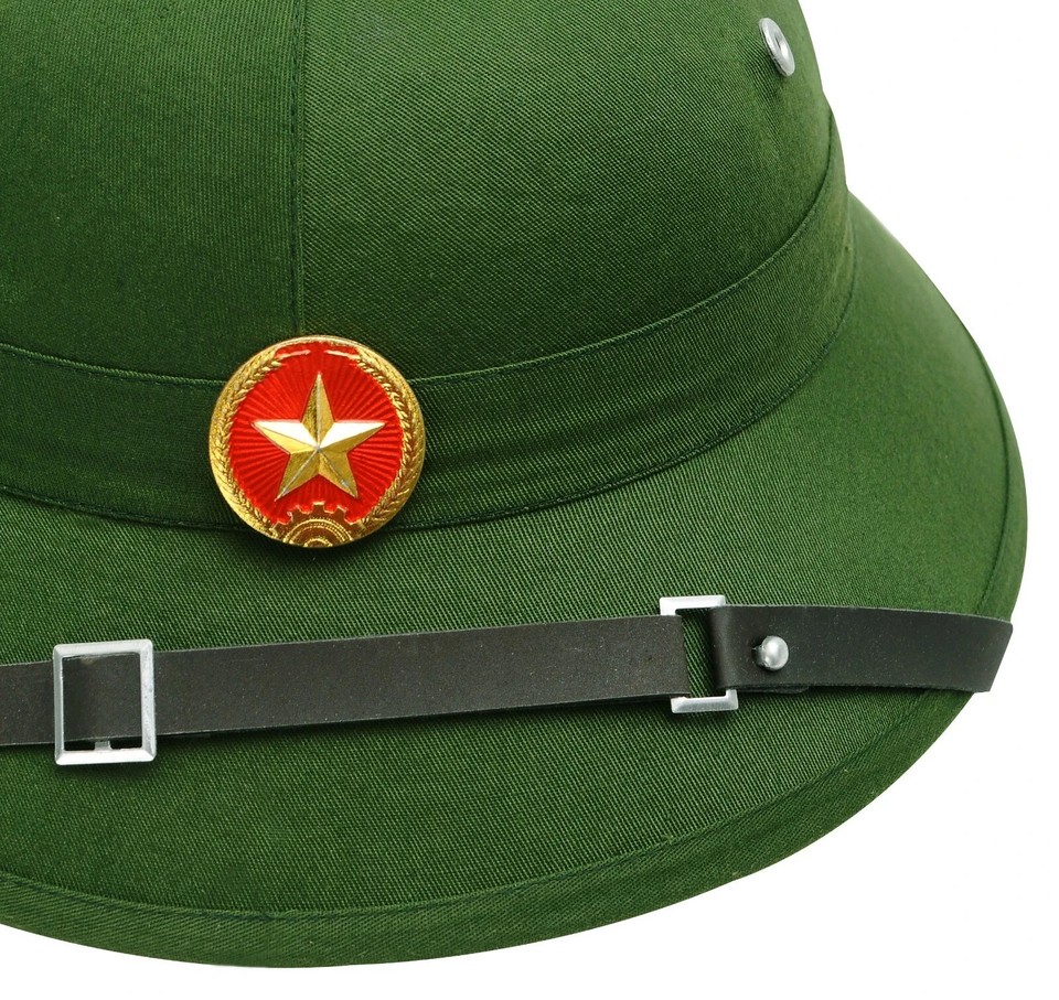New Original Vietnamese Pith Helmet VC Hanoi Vietnam Soldier War Viet ...