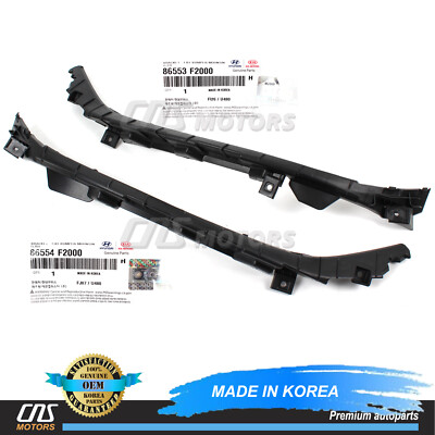 ⭐GENUINE⭐ Front Bumper Bracket LEFT & RIGHT for 17-18 Elantra Sedan ...