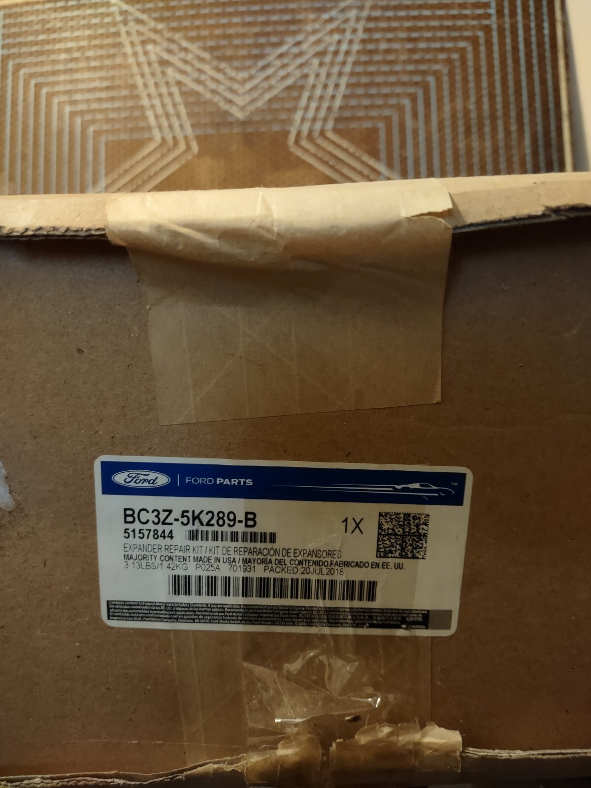 OEM Genuine Ford Expander Repair Kit BC3Z5K289B for sale online | eBay